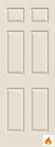 Colonist 6 Panel 20-Minute Fire Rated (Textured Surface) – Discount ...