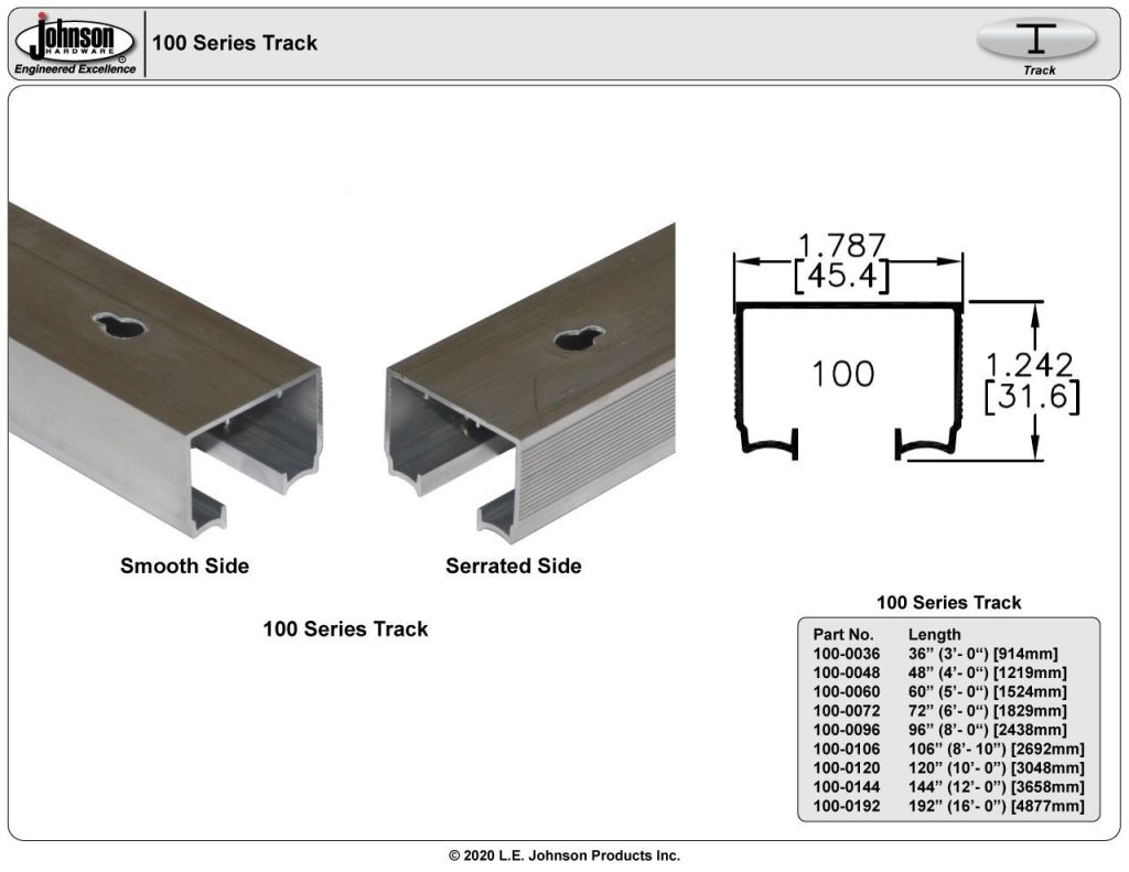 Heavy Duty Bypass Track – Discount Door & Trim